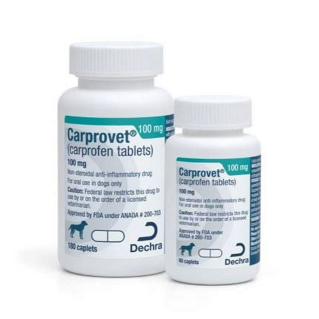Carprovet (Carprofen) Tablets,100 mg - Walmart.com