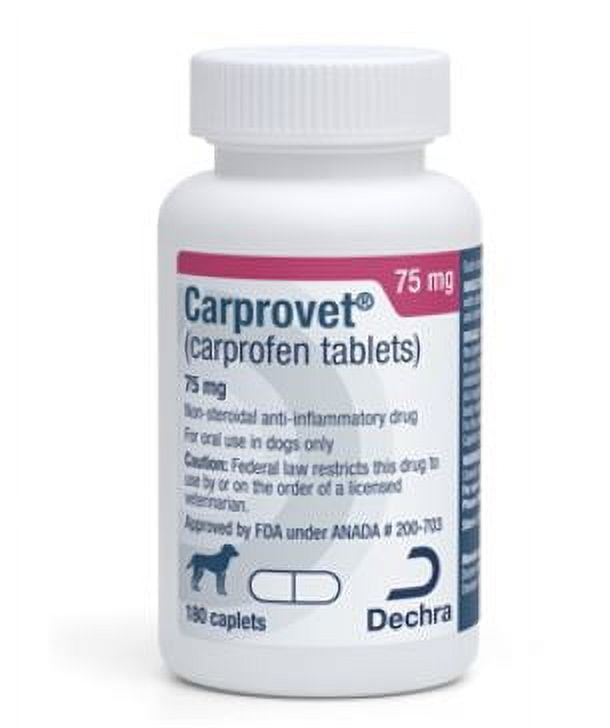 Carprovet (Carprofen) Tablets, 75mg HSA/FSA Eligible - Walmart.com