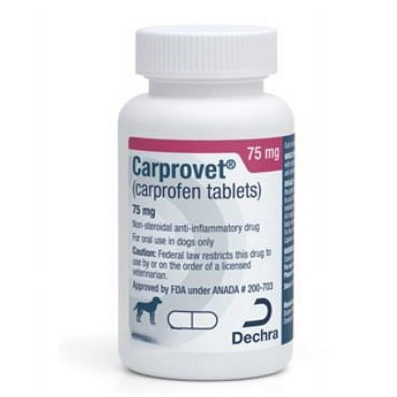 Carprovet (Carprofen) Tablets, 75mg - Walmart.com