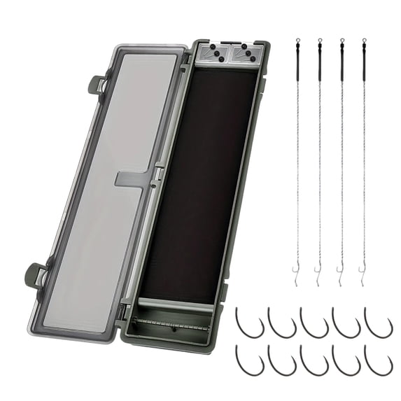 Carps Fishing Tackle Box Stiff Hair Rigs Board with Carps Fishing Box ...