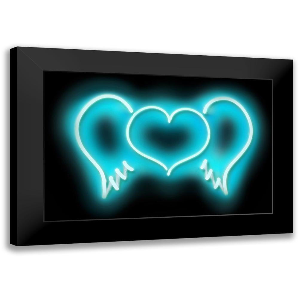 Carr, Hailey 14x11 Black Modern Framed Museum Art Print Titled - Neon ...