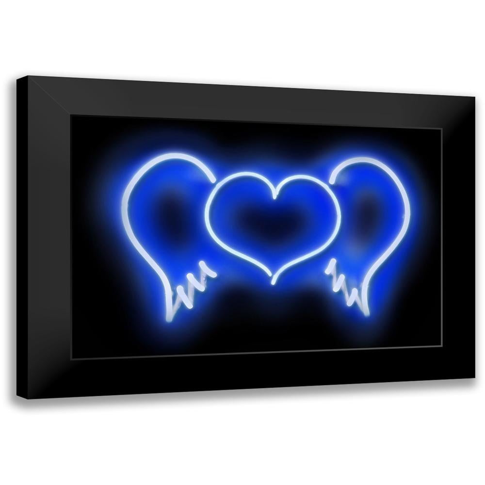 Carr, Hailey 14x11 Black Modern Framed Museum Art Print Titled - Neon ...