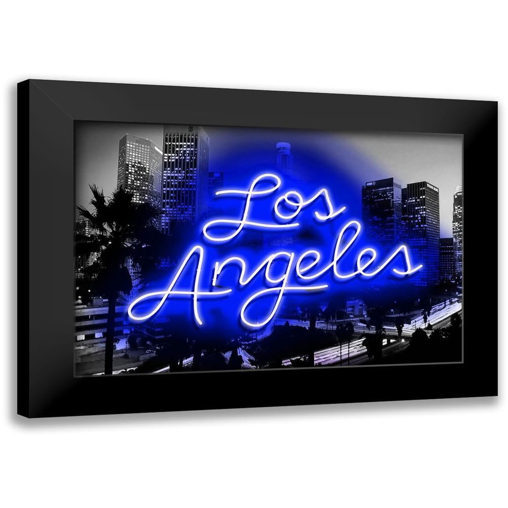 Carr, Hailey 14x11 Black Modern Framed Museum Art Print Titled - Neon ...