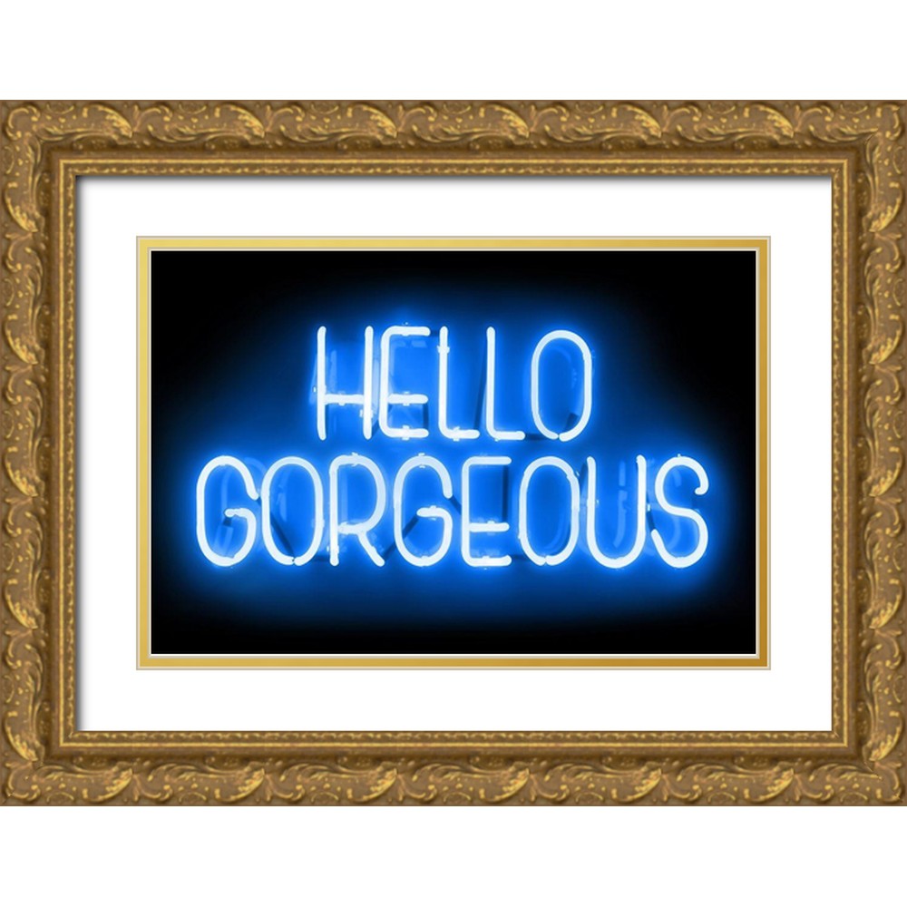 Carr, Hailey 14x11 Gold Ornate Wood Framed with Double Matting Museum ...