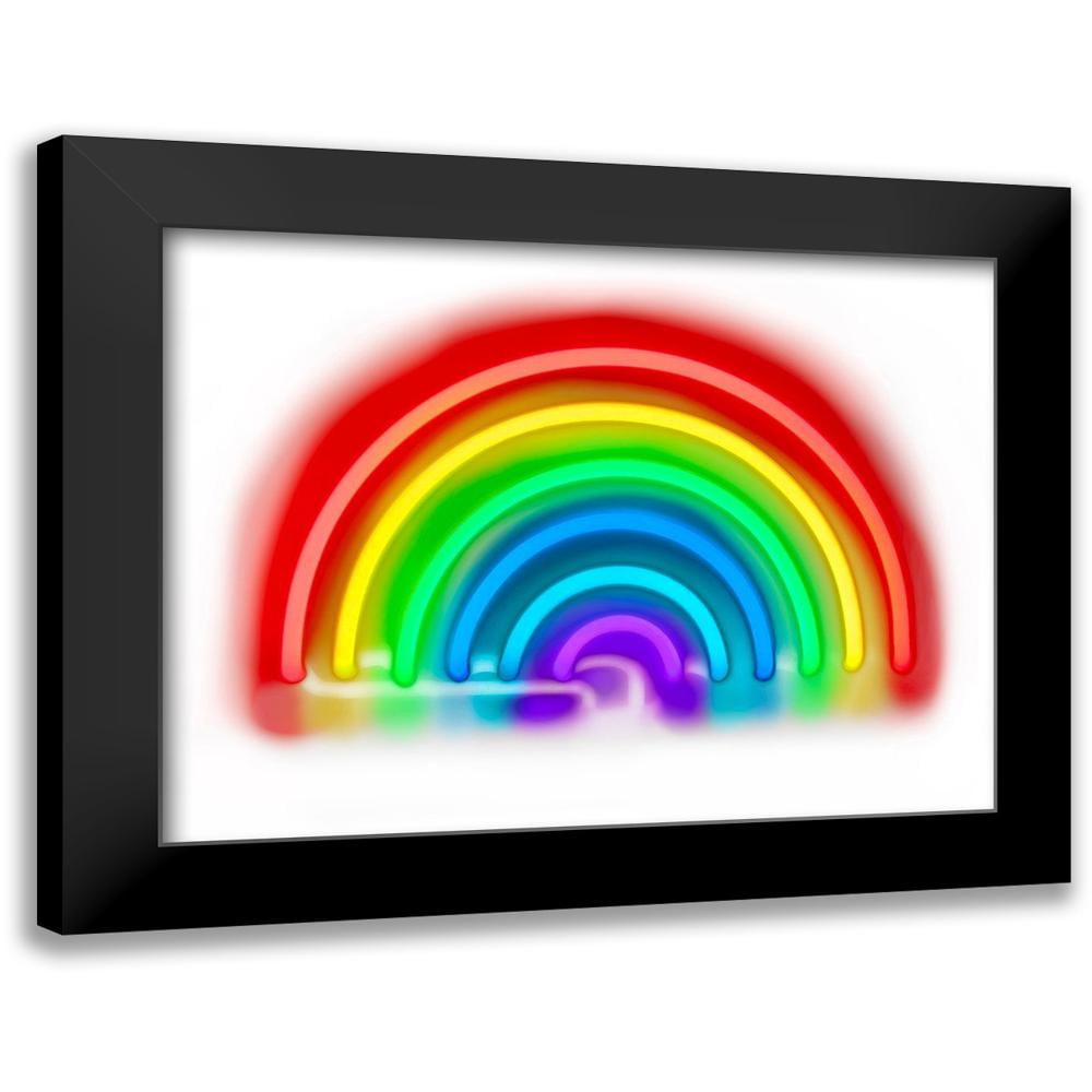 Carr, Hailey 14x12 Black Modern Framed Museum Art Print Titled - Neon ...