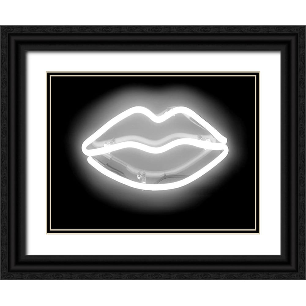 Carr, Hailey 14x12 Black Ornate Wood Framed with Double Matting Museum ...