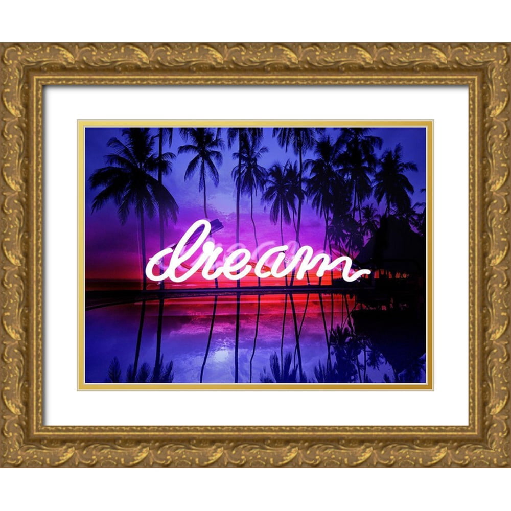 Carr, Hailey 14x12 Gold Ornate Wood Framed with Double Matting Museum ...