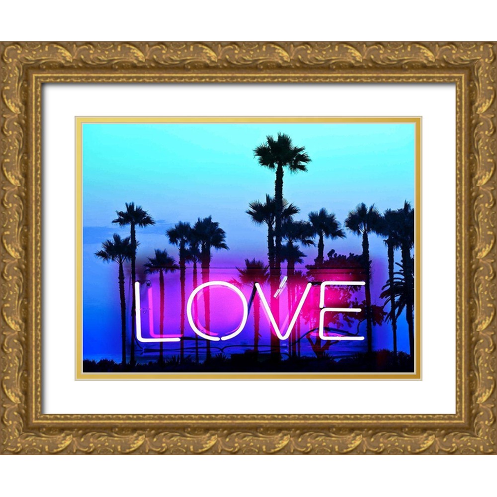 Carr, Hailey 14x12 Gold Ornate Wood Framed with Double Matting Museum ...