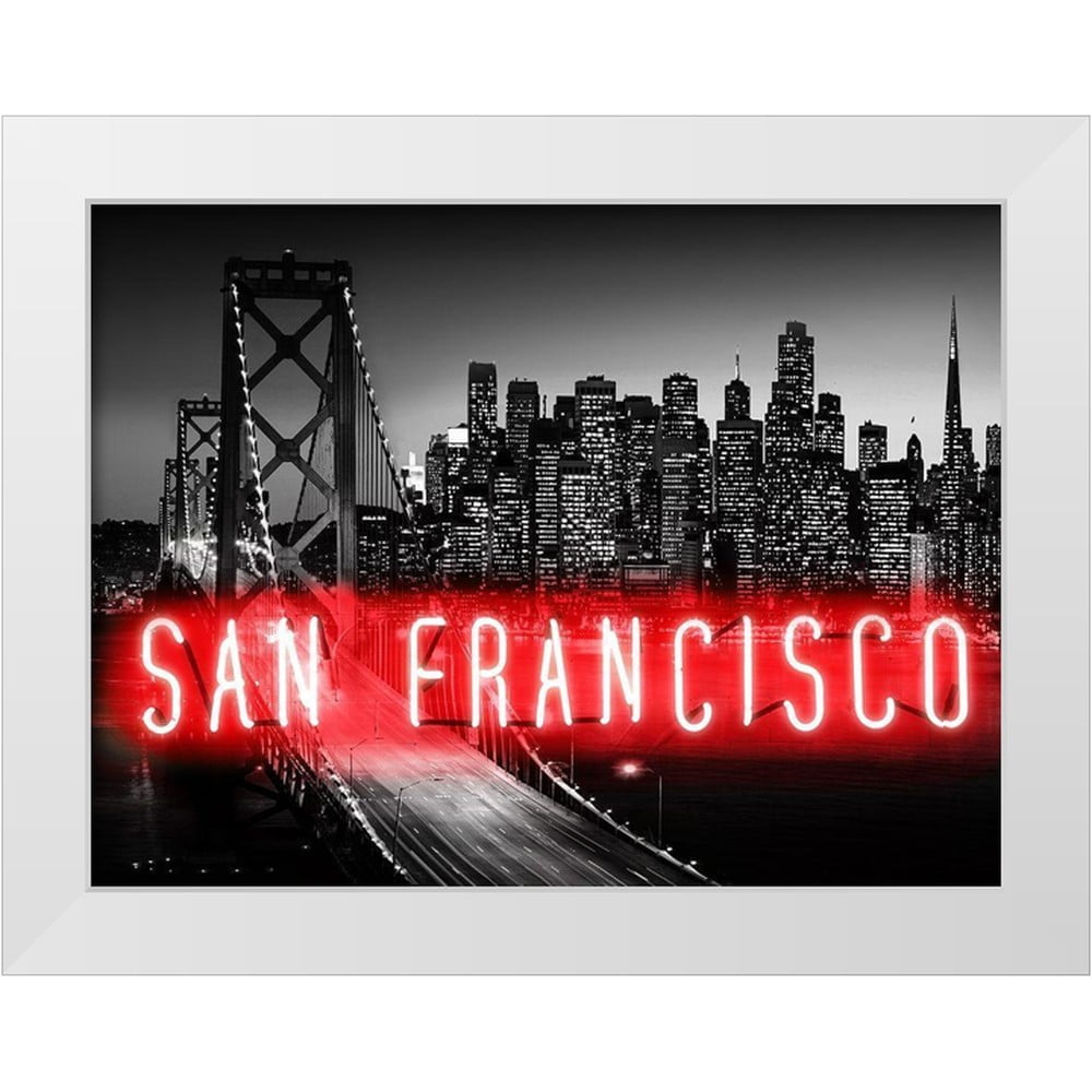 Carr, Hailey 14x12 White Modern Wood Framed Museum Art Print Titled ...