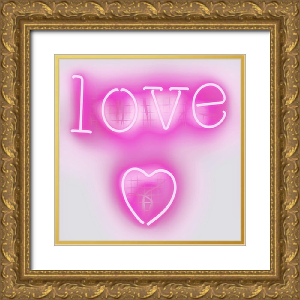 Carr, Hailey 20x20 Gold Ornate Wood Framed with Double Matting Museum ...