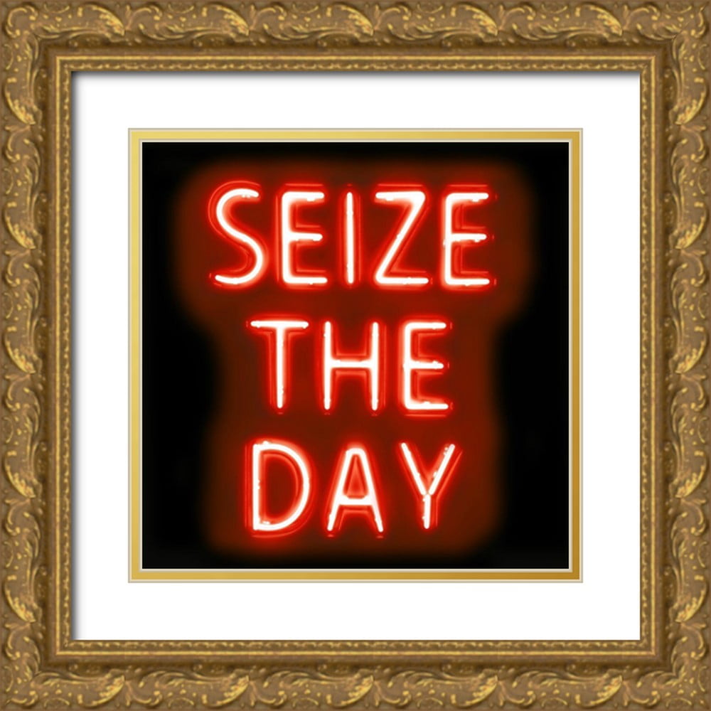 Carr, Hailey 20x20 Gold Ornate Wood Framed with Double Matting Museum ...