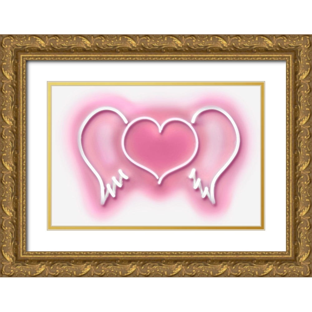 Carr, Hailey 24x17 Gold Ornate Wood Framed with Double Matting Museum ...