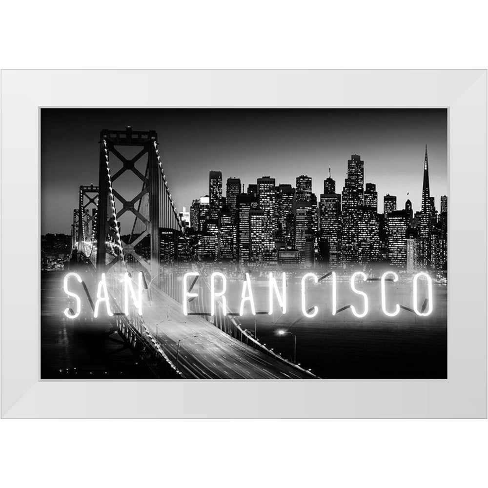 Carr, Hailey 24x17 White Modern Wood Framed Museum Art Print Titled ...