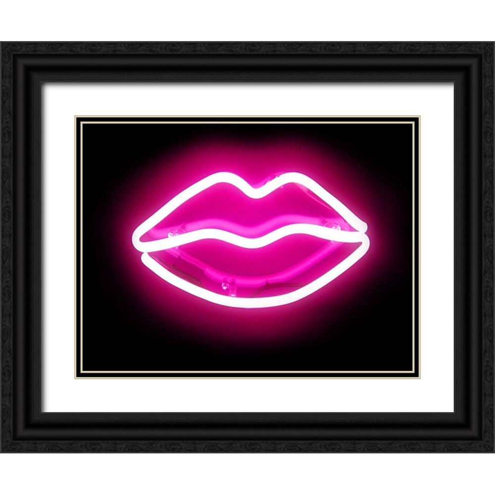 Carr, Hailey 24x19 Black Ornate Wood Framed with Double Matting Museum ...