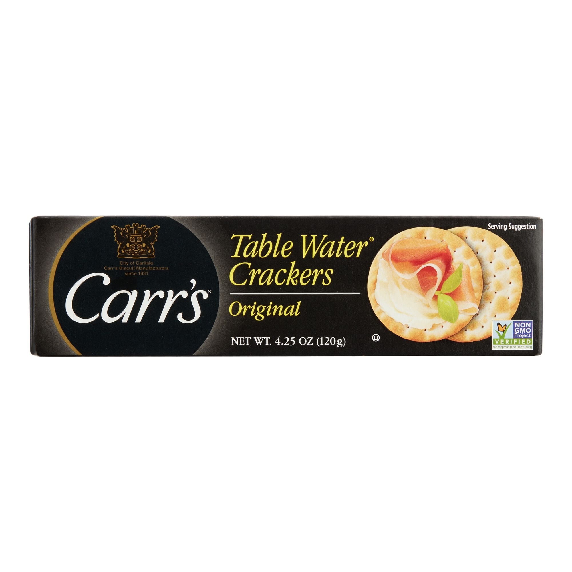 Carr's Table Water Crackers 4.25 oz. 2 ea Pack of 3 - Walmart.com