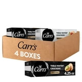 Carr's Table Water Crackers, AIF9 Baked Snack Crackers, Party Snacks, 2 ...