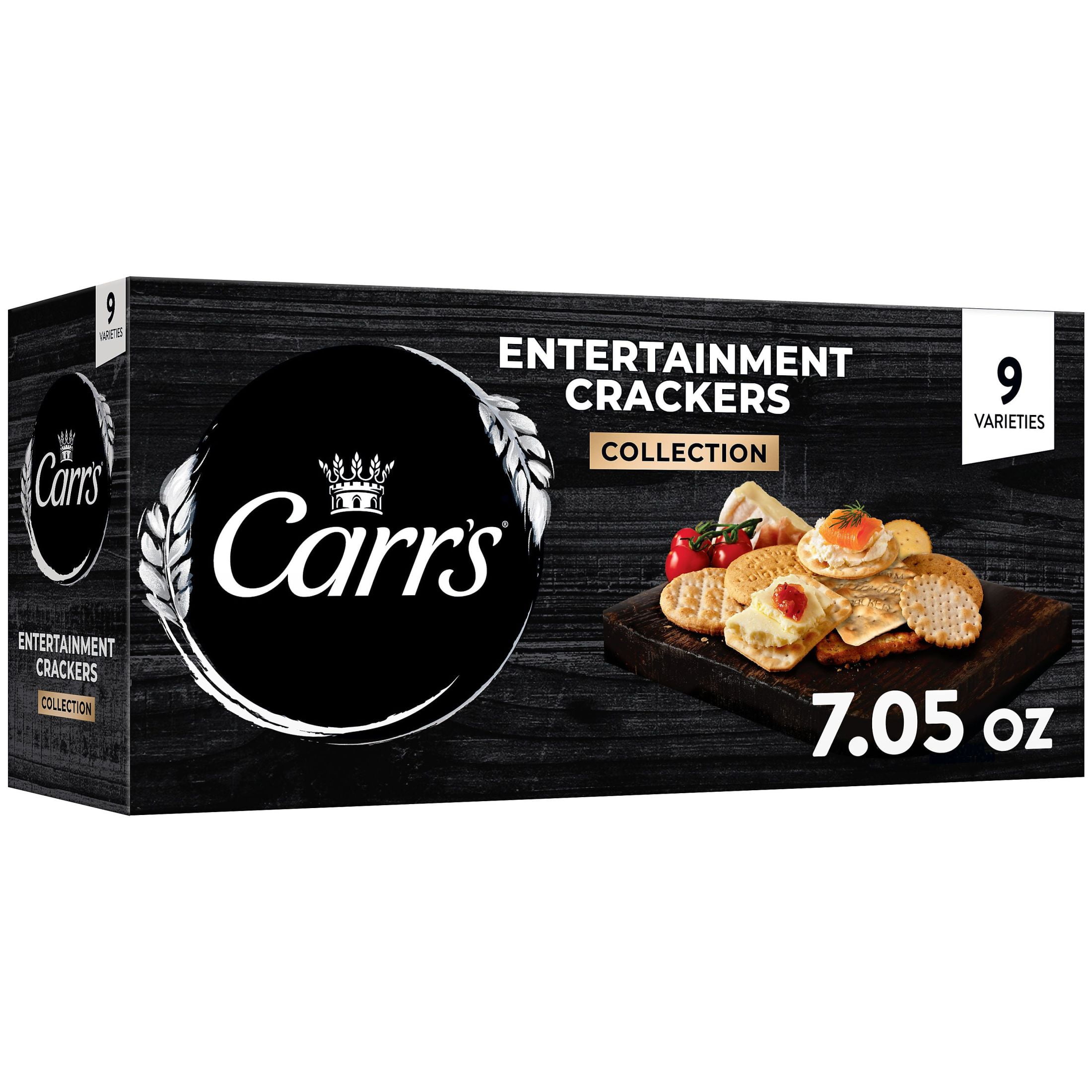 Carr's Gourmet Variety Pack Entertainment Crackers, Individual Packages ...