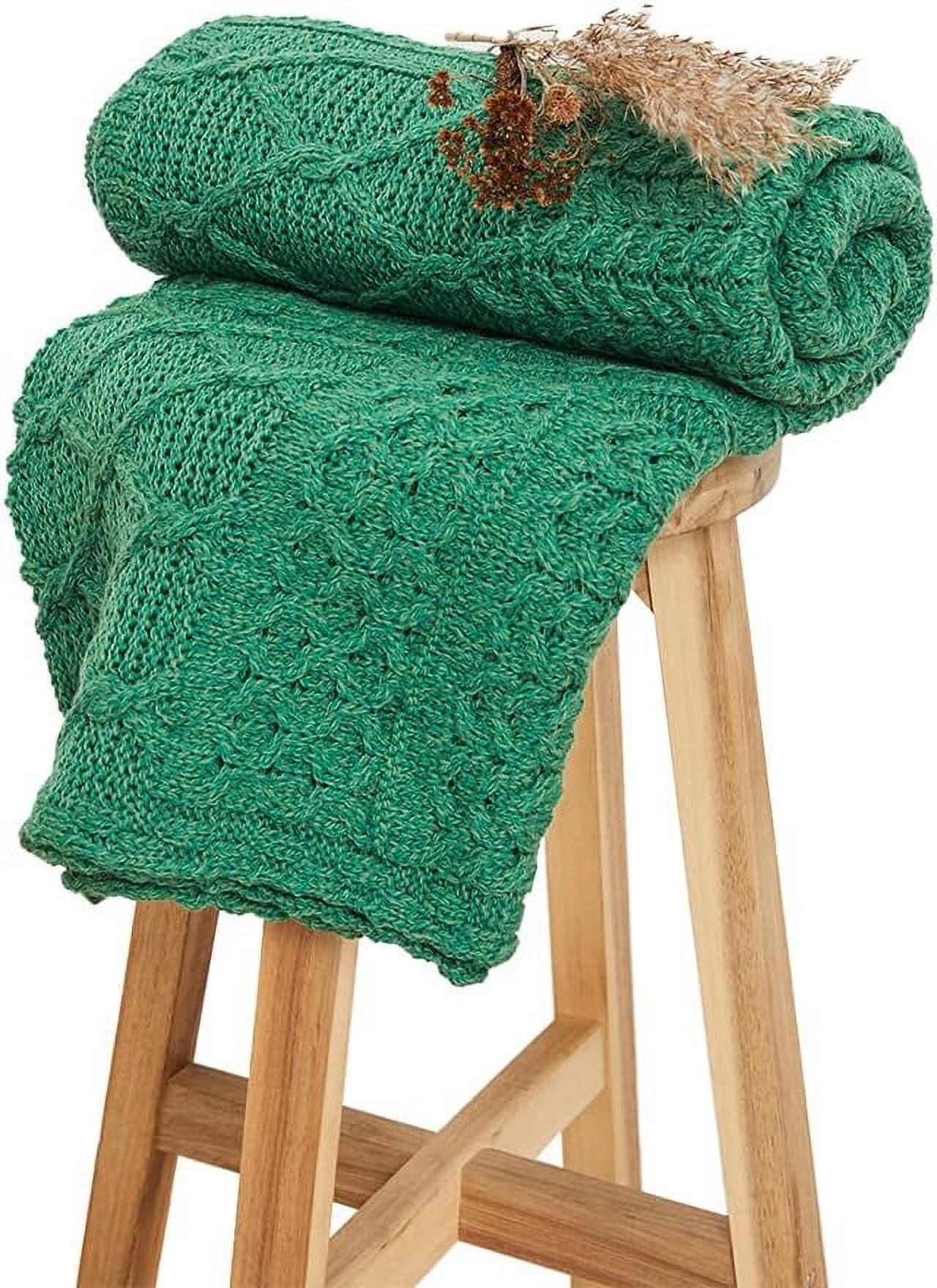 Carraig Donn Irish Blanket 100% Merino Wool Throw Made in Ireland ...