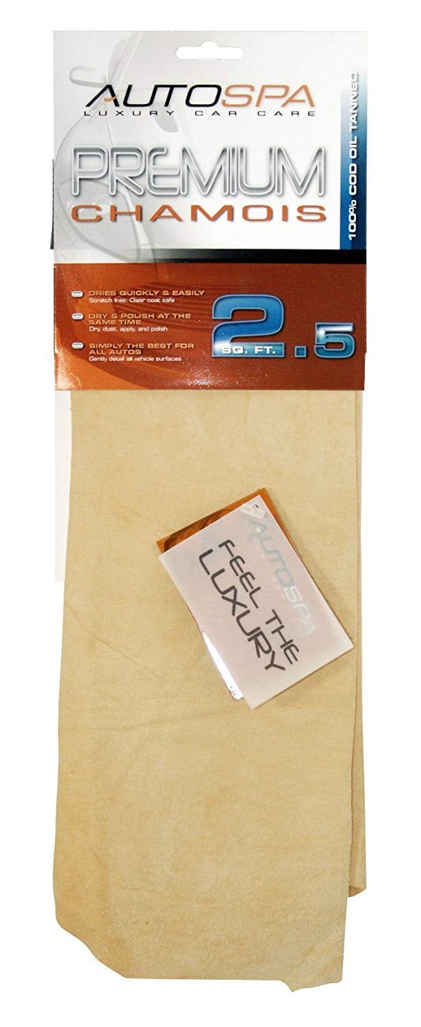 Carrand 40201AS AutoSpa Genuine Full Skin Chamois, 2.5 sqft - Walmart.com