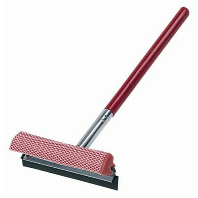 Carrand 9032R 8 in. Deluxe Professional Metal Squeegee w/24 in. Wood ...