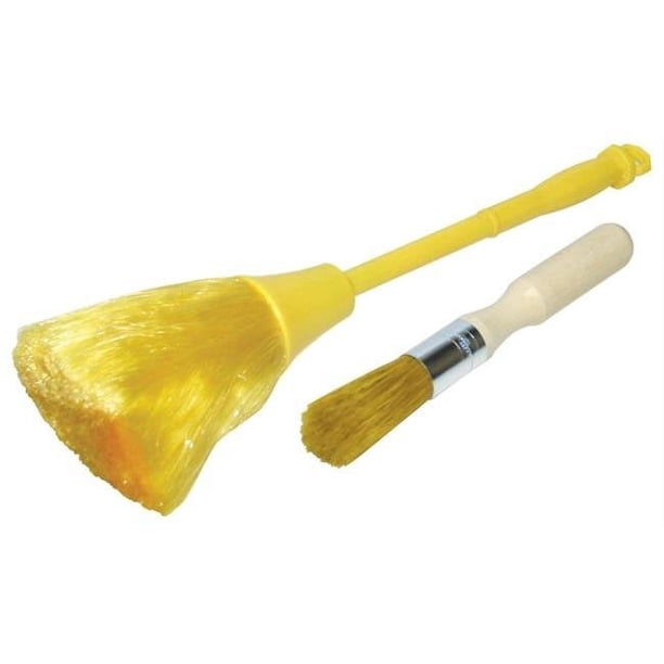 Carrand Assorted Bristle Brush Set 2 pk - Walmart Business Supplies