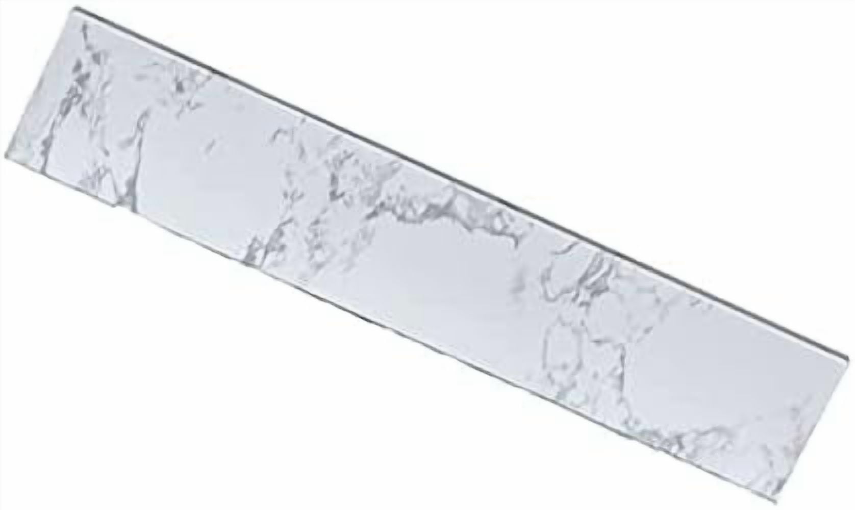 Carrara White Sink Side Splash for Bathroom Vanity Top, Only Matching ...