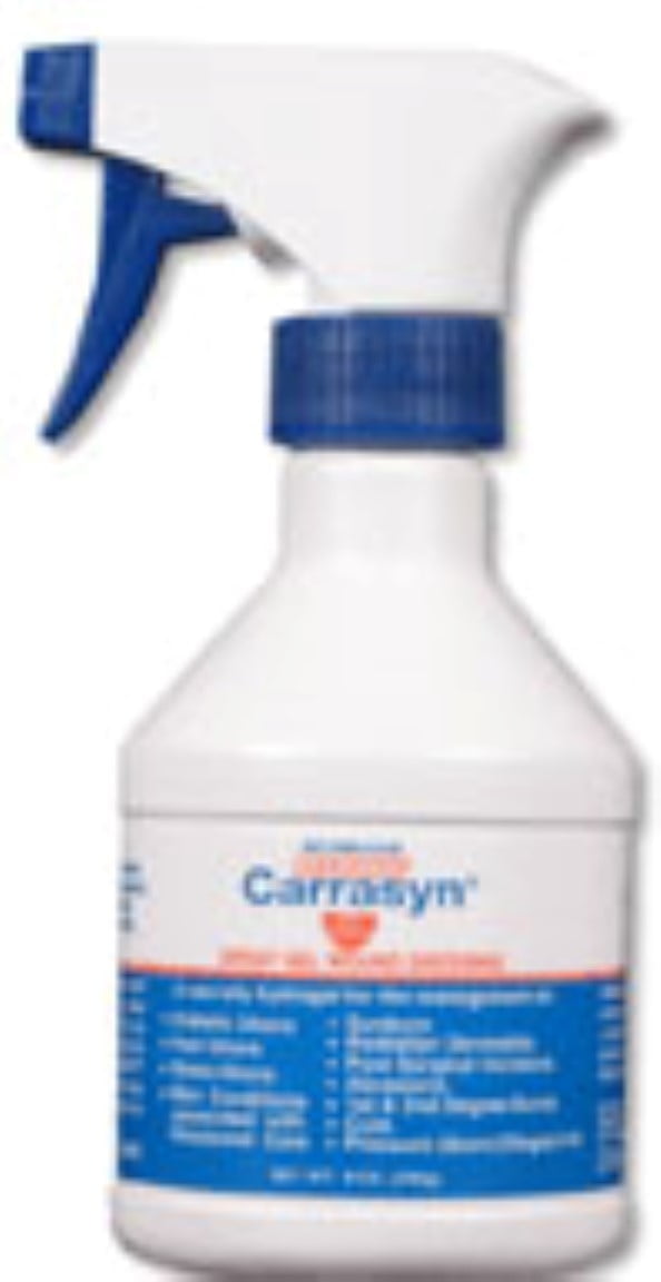 Carrasyn Topical Skin Care Hydrogel Spray Wound Healing Dressing - 8 oz ...
