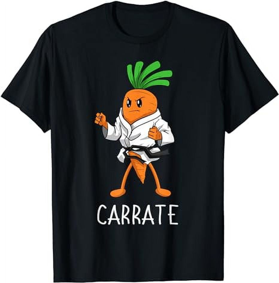 Carrate Karate Carrot Student Teacher Trainee Trainor T-Shirt - Walmart.com