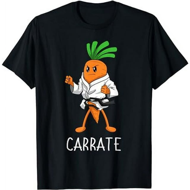 Carrate Karate Carrot Student Teacher Trainee Trainor T-Shirt - Walmart.com
