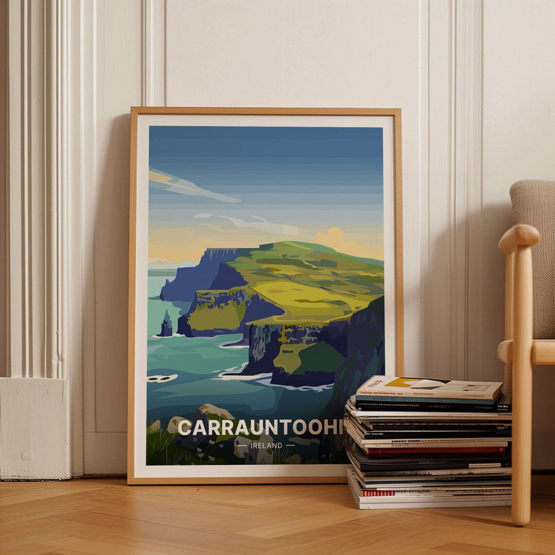 Carrauntoohil Ireland Landscape County Kerry Art, Unframed Paper Poster ...