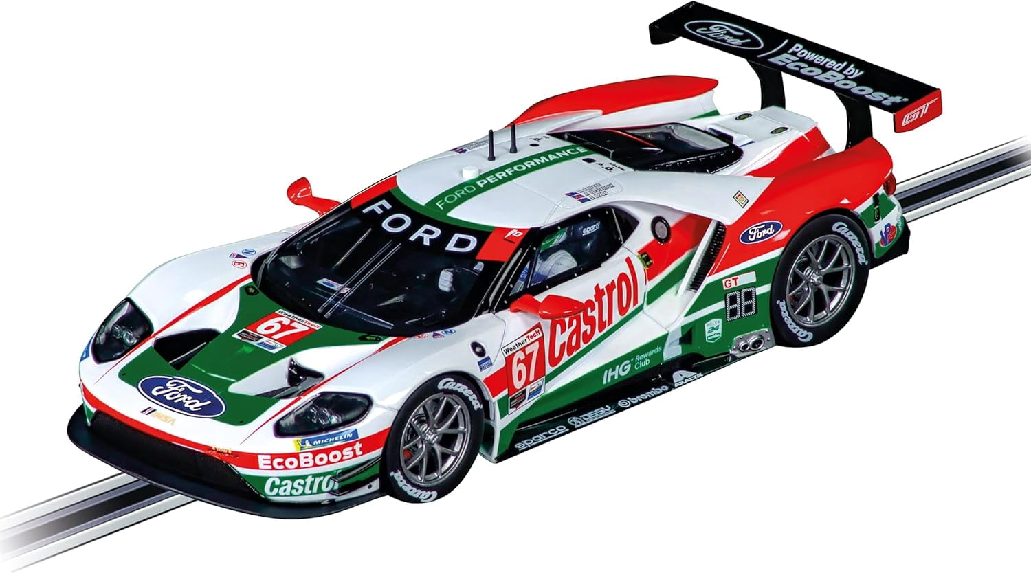 Carrera 24000 Ford GT Race Car No.67 1:24 Scale Digital 124 Slot Car ...