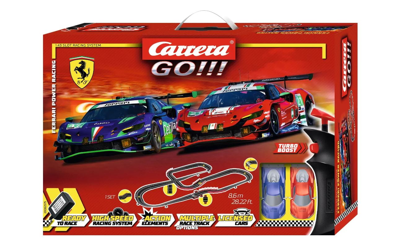 Carrera 62575 Ferrari Power Racing, GO!!! - Walmart Business Supplies