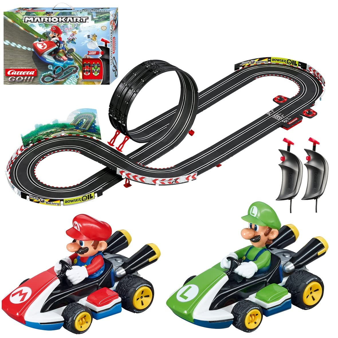 Carrera GO!!! Electric Powered Slot Car Racing Kids Toy Race Track Set ...