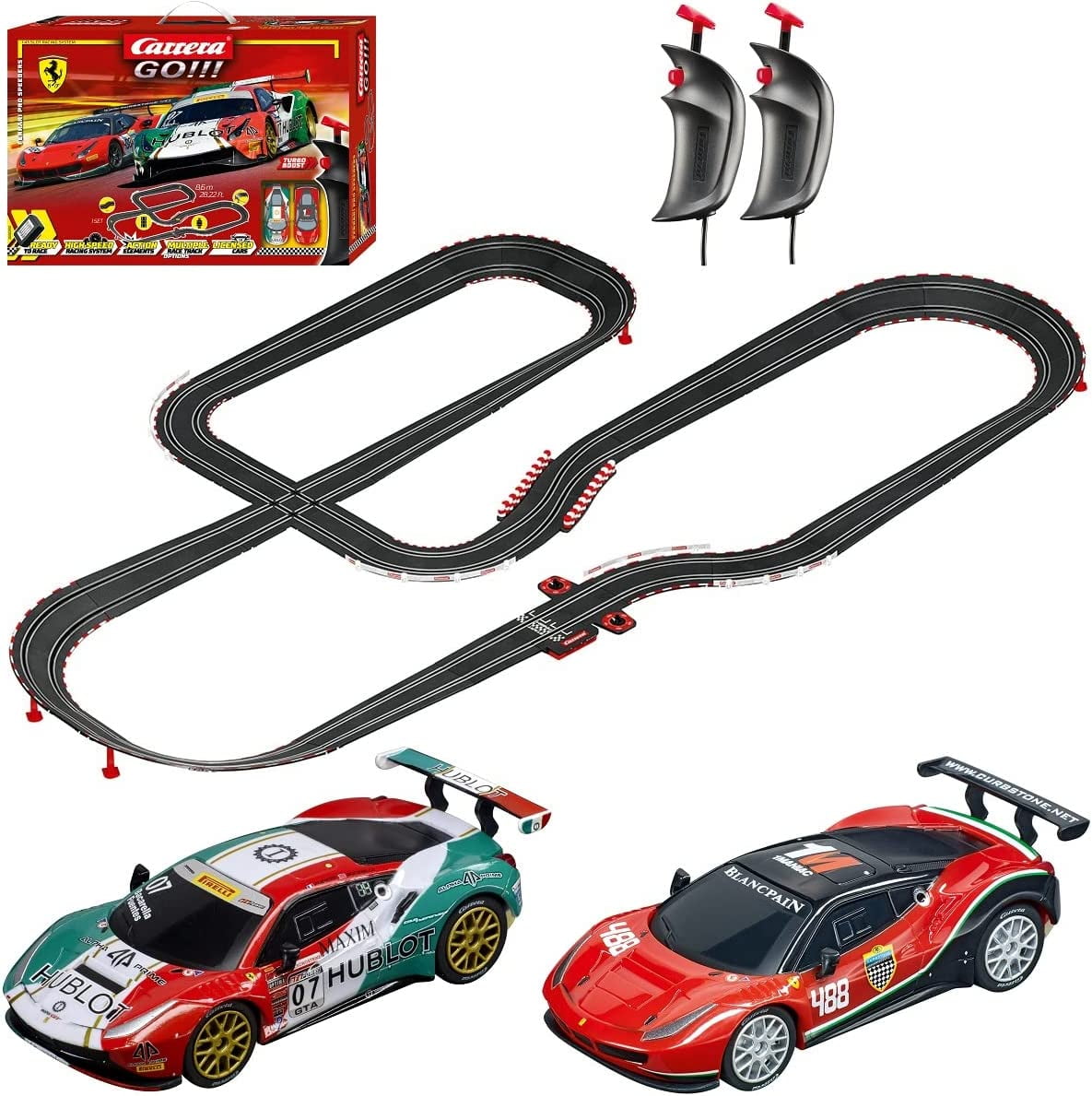 Carrera GO!!! Ferrari Pro Speeders - Walmart.com