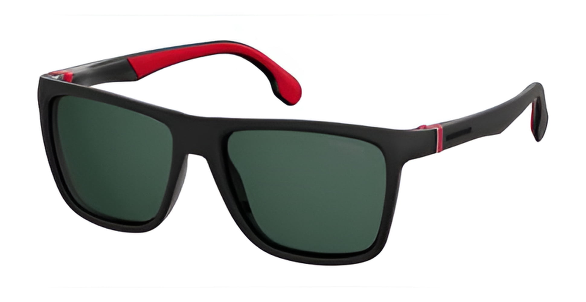 Carrera CARRERA 5047/S 0807-QT Black Rectangle Sunglasses Unisex ...