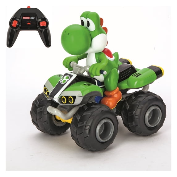 Carrera RC Mario Kart Yoshi Quad - 1:20 Scale 2.4GHz Race Remote ...