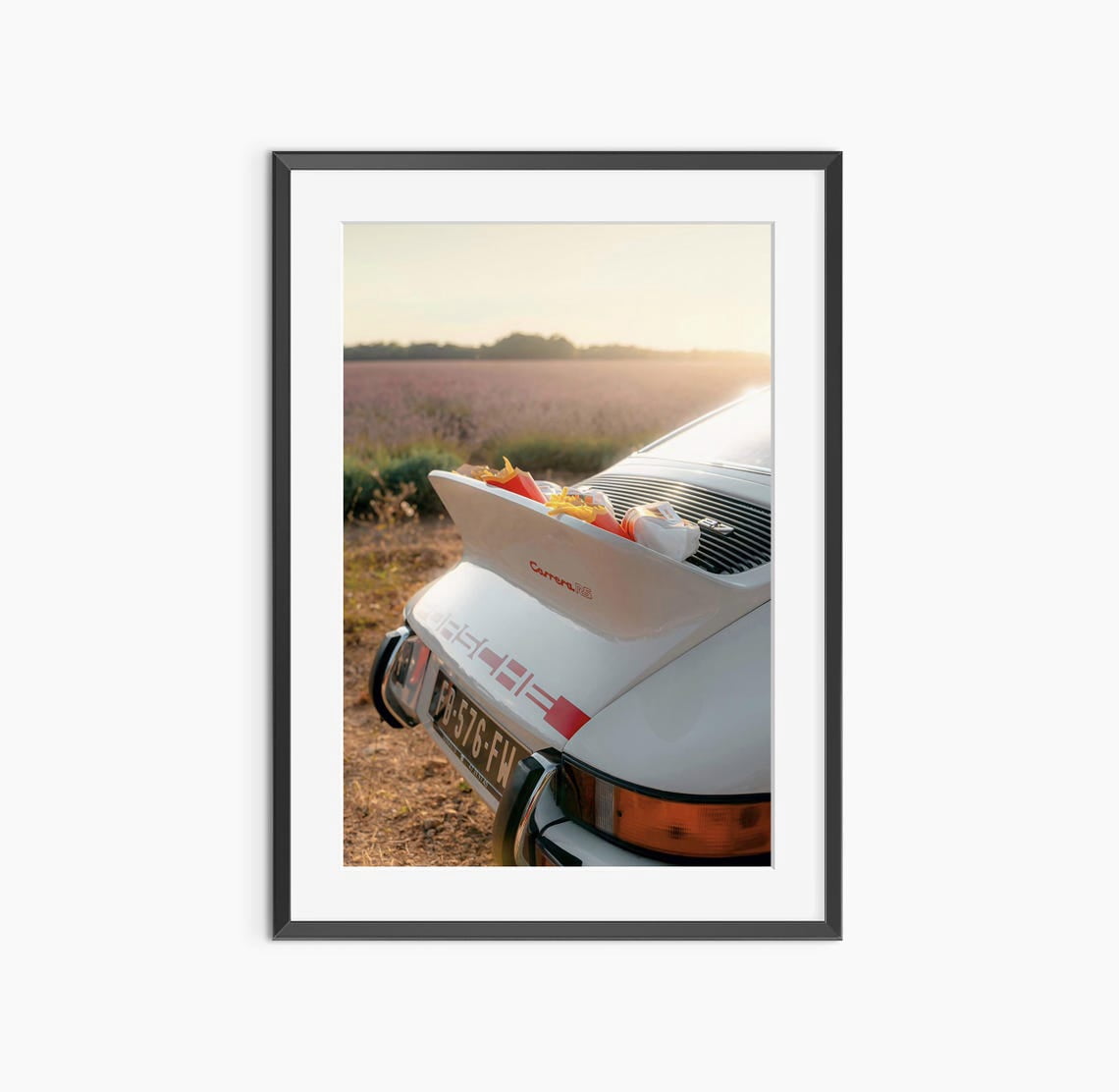 Carrera Retro Car Food Photography Wall Art, Stretched Canvas - Walmart.com