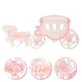 OUNONA Pink Carriage Gift Box for Wedding Baby Shower Creative Jewelry ...