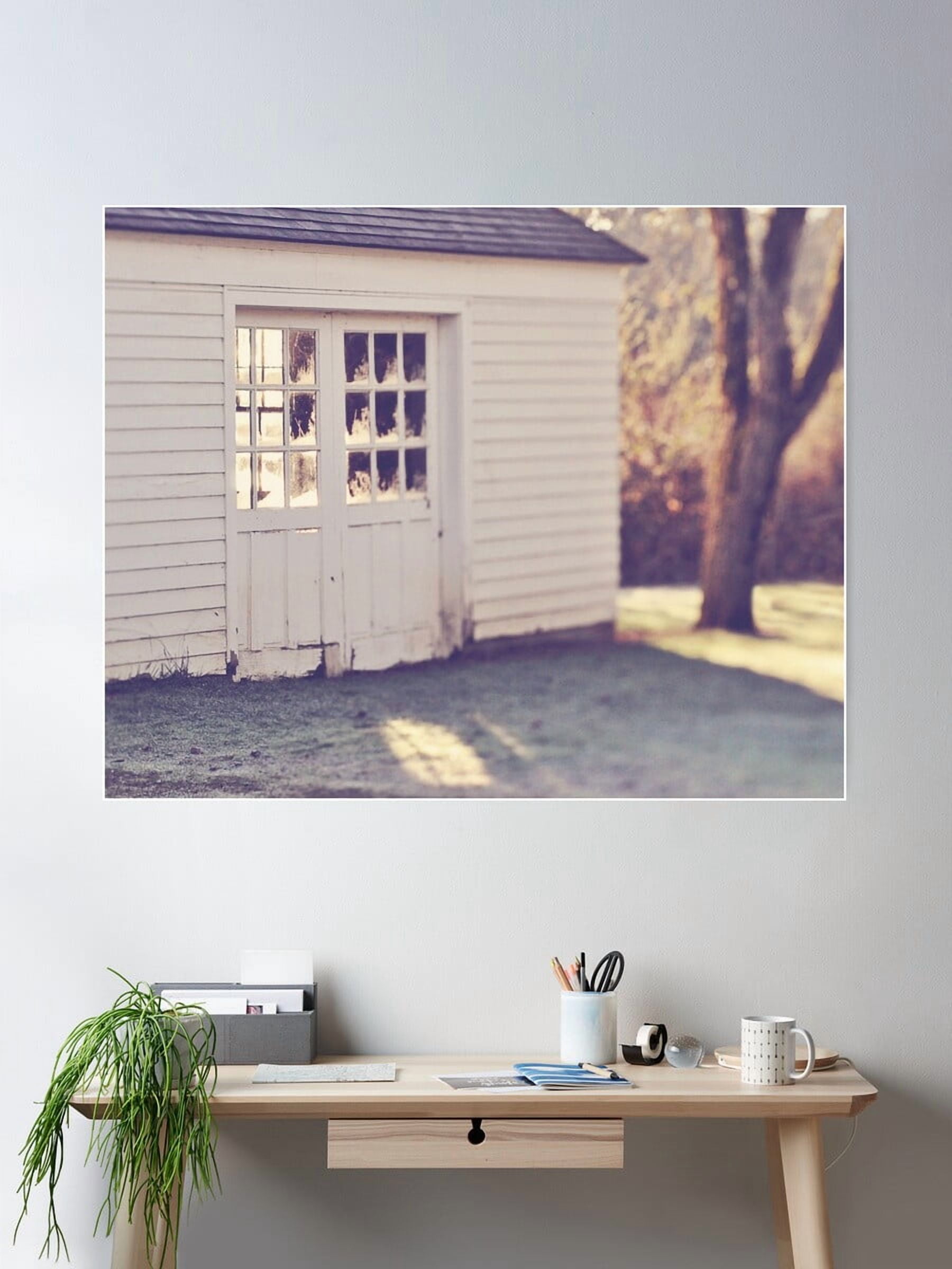 Carriage House In Sunlight Poster Wall Art Modern Wall Decor For Living ...
