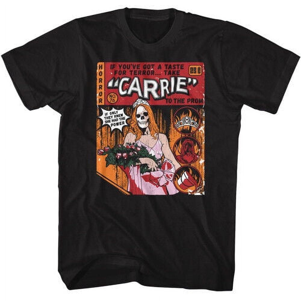 Carrie Comic T-Shirt - Black - Walmart.com