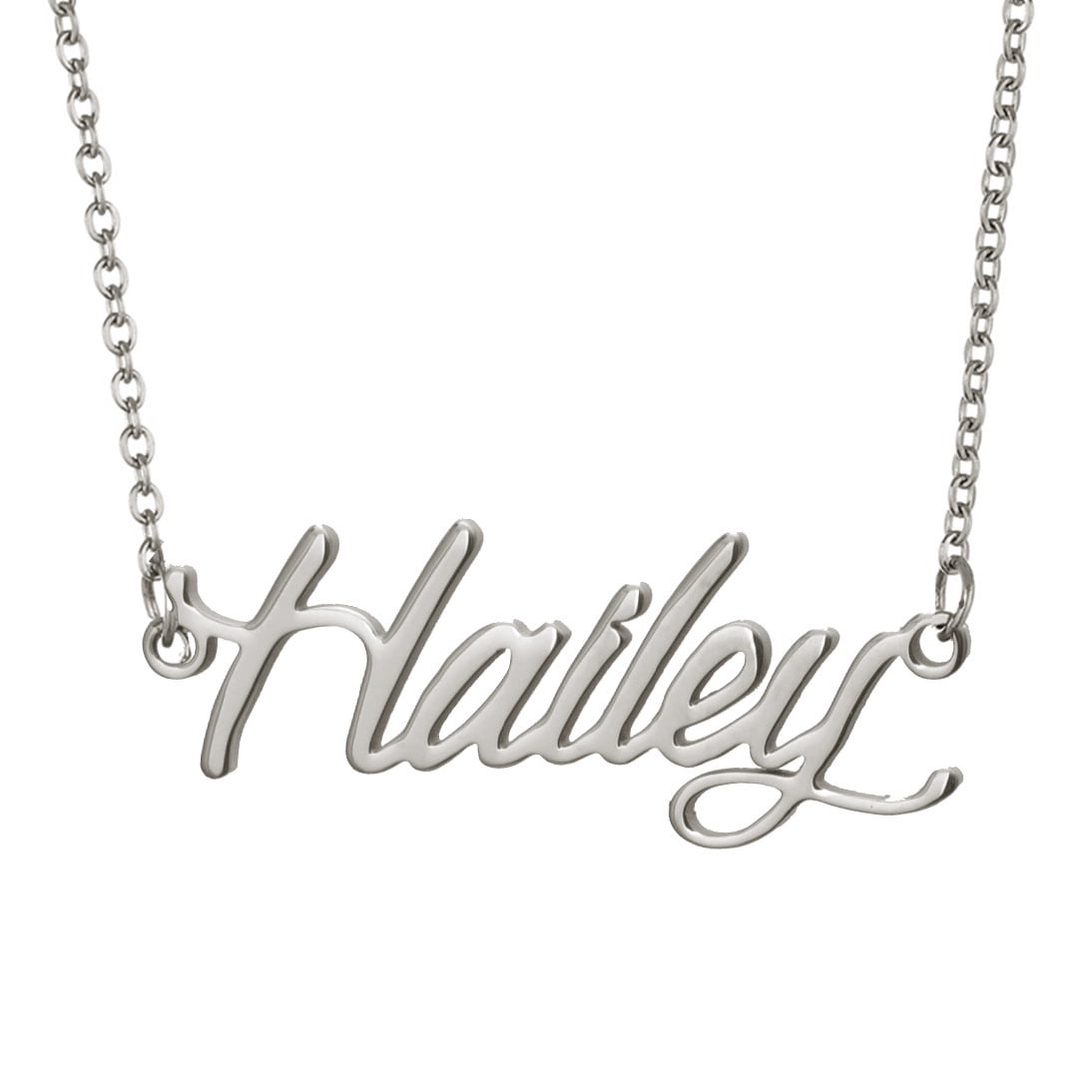 Carrie Hailey Name Pendant Nameplate Kids Stainless Steel Jewelry ...