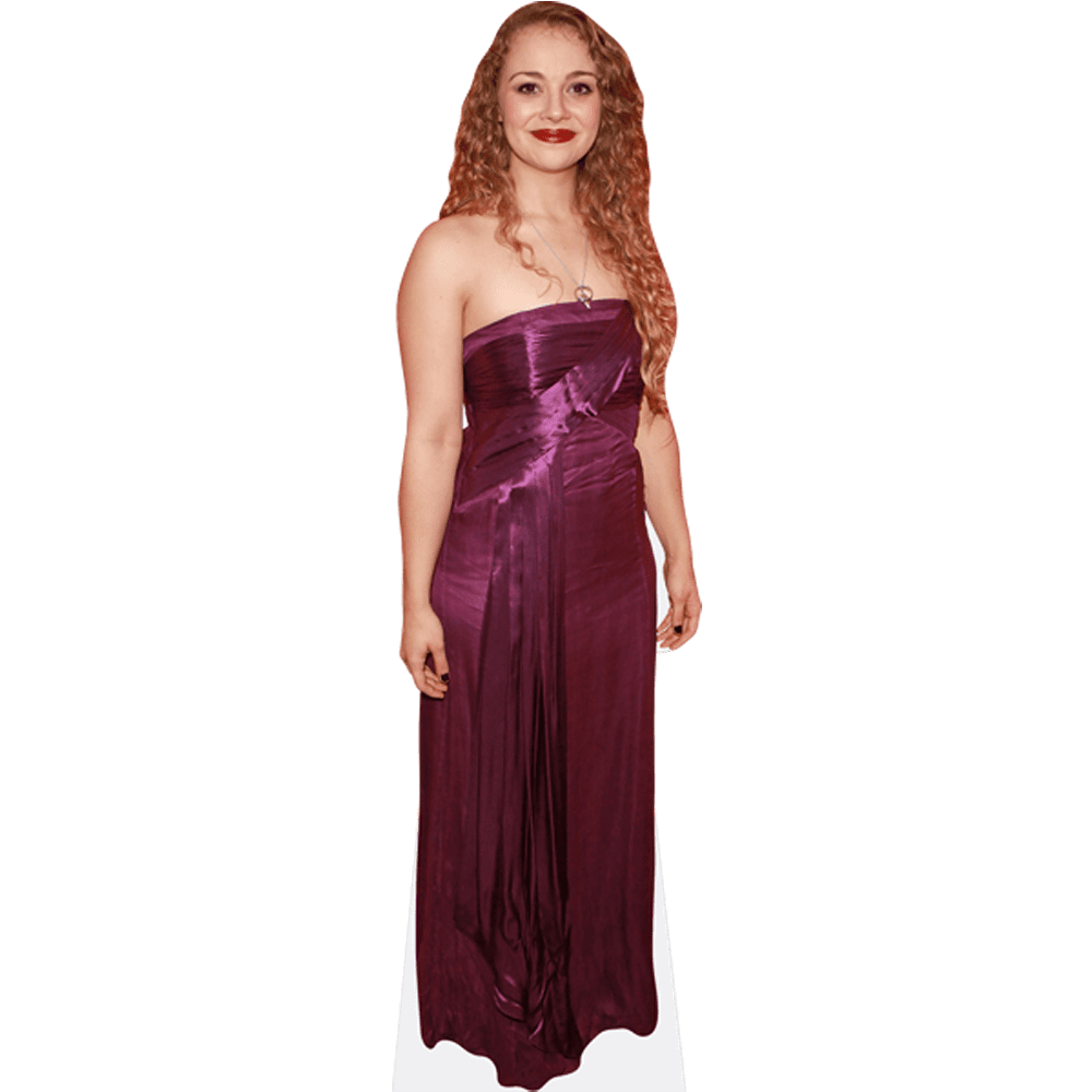 Carrie Hope Fletcher (Long Dress) Lifesize Cardboard Cutout Standee ...