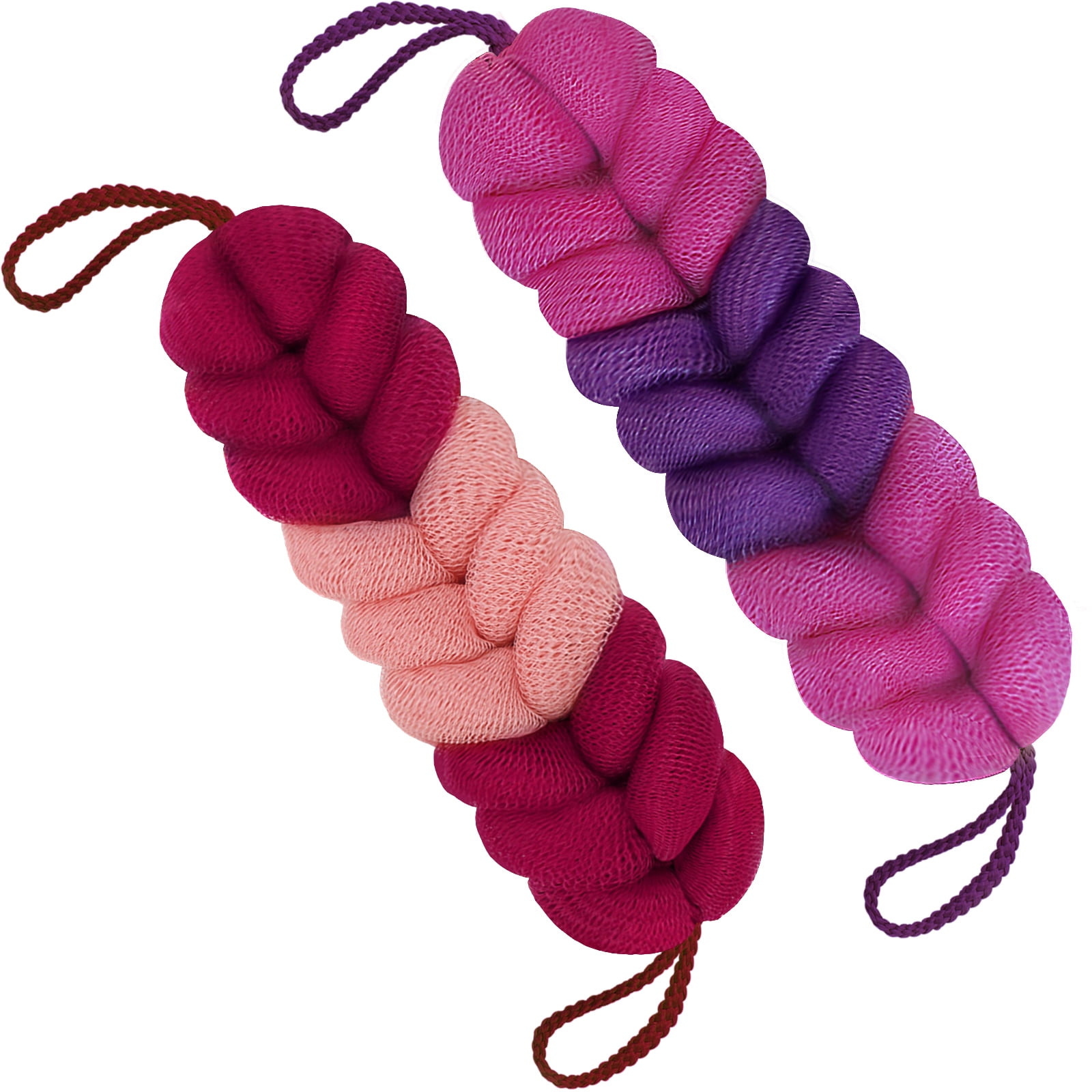 Carrie Joe Bath Loofah Sponge Back Scrubber Body Wash Dry Brush Shower ...