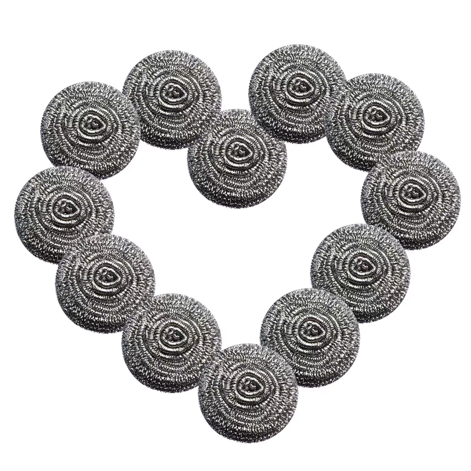 Carrie Joe Steel Wool Scrubber - Steel Wool for Cleaning Dish Pots Pans ...