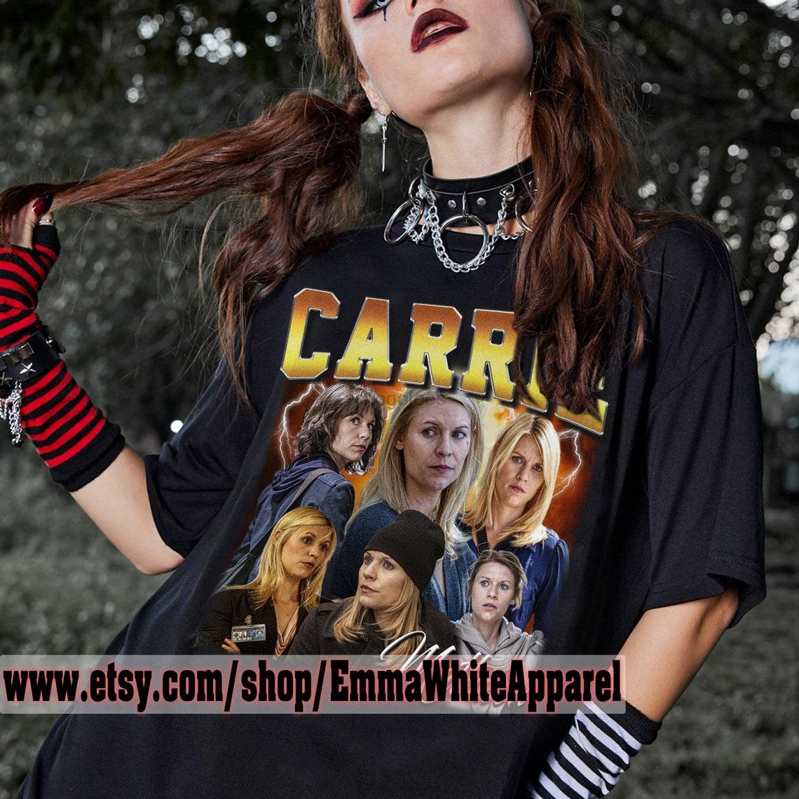 Carrie Mathison Vintage Tshirt Carrie Mathison Sweatshirts 90s Carrie ...