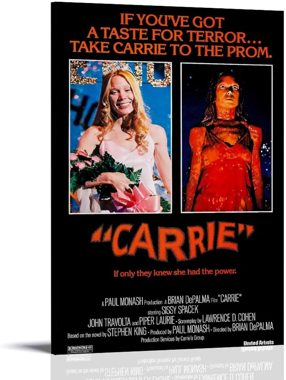 Carrie Movie Poster for Bedroom Aesthetic Wall Decor Canvas Wall Art ...