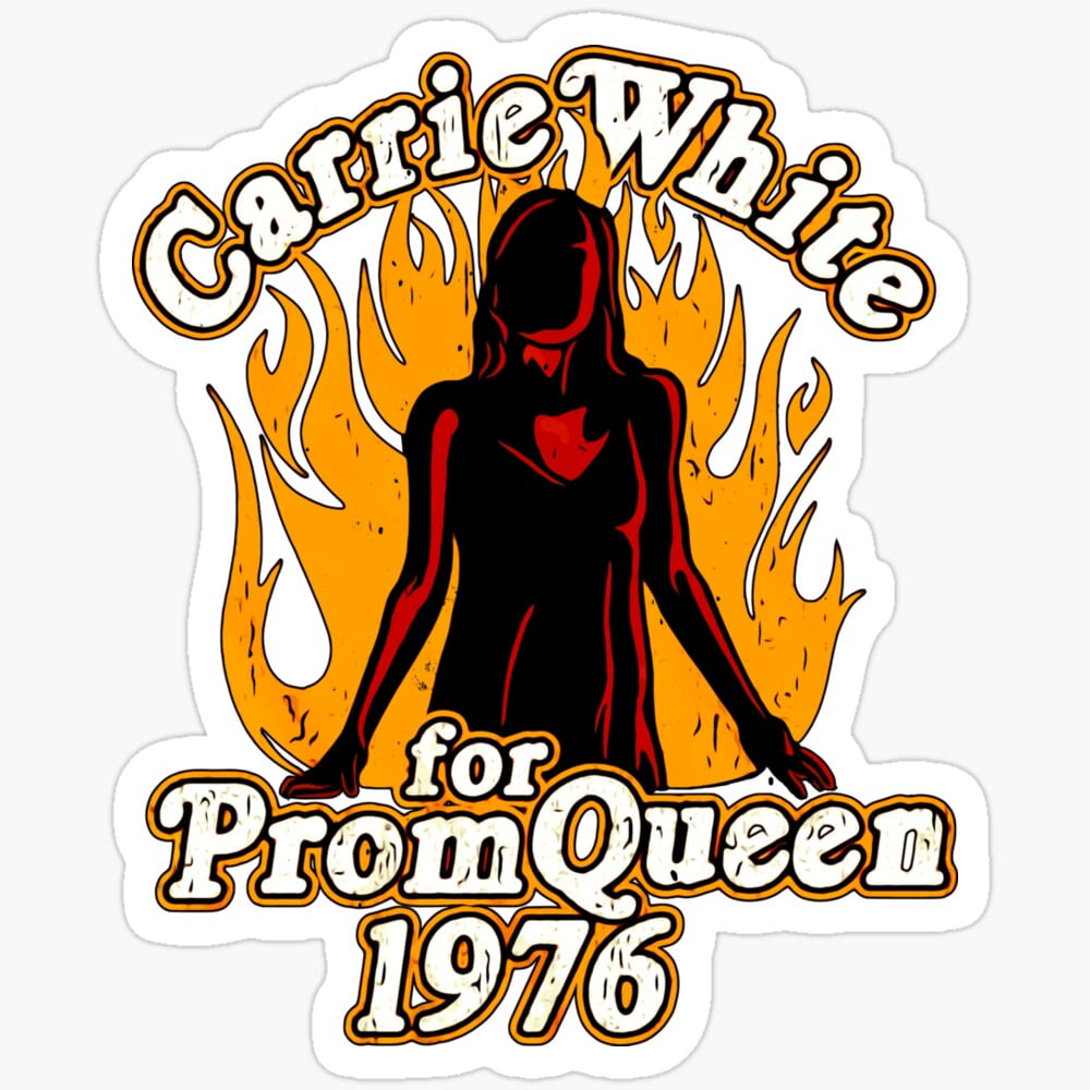 Carrie Movie Stephen King Sticker Phone Decal Water Bottle Stickers Car ...