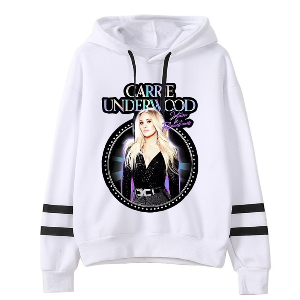 Carrie Underwood Merch Hoodie Unisex Retro Fashion Classic Long Sleeve ...