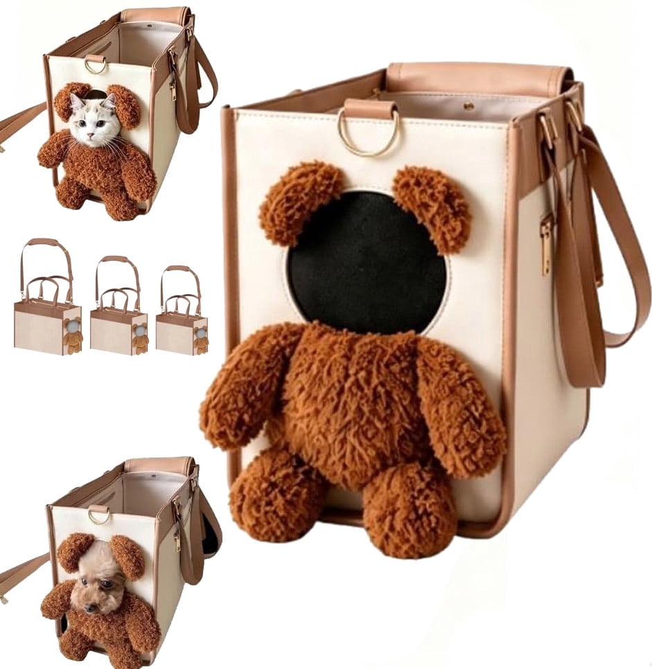 Carrier Bag for Dogs and Cats 2 in 1 Multifunctional Pet Handbag with ...
