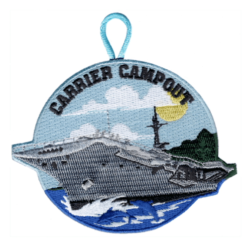 Carrier Campout Embroidered Patch - ClassB - Walmart.com